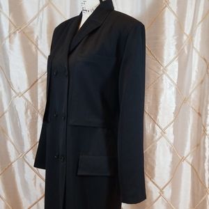 Versace | Jackets & Coats | Versace Update Gorgeous Womens Black Coat ...